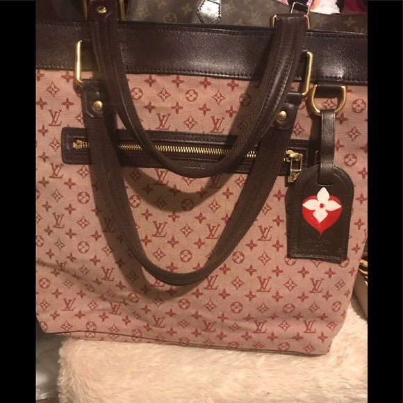 Louis Vuitton | Bags | Auth Louis Vuitton Mini Lin Pink | Poshmark